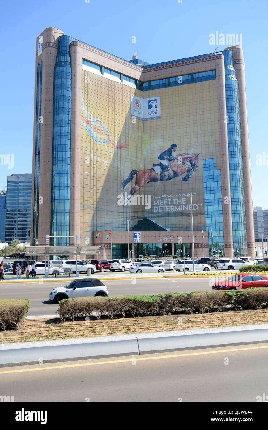 ADNOC Onshore building, Abu Dhabi, UAE Stock Photo - Alamy