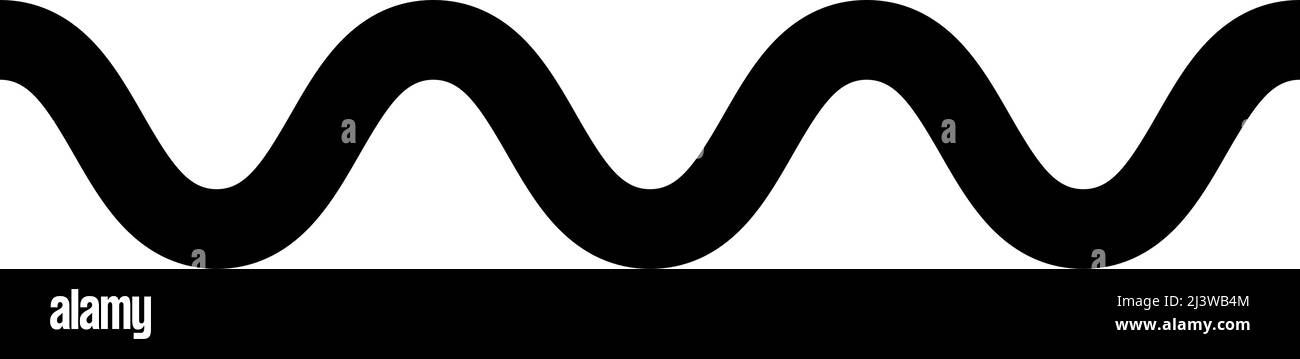Thick Wavy Line Clip Art