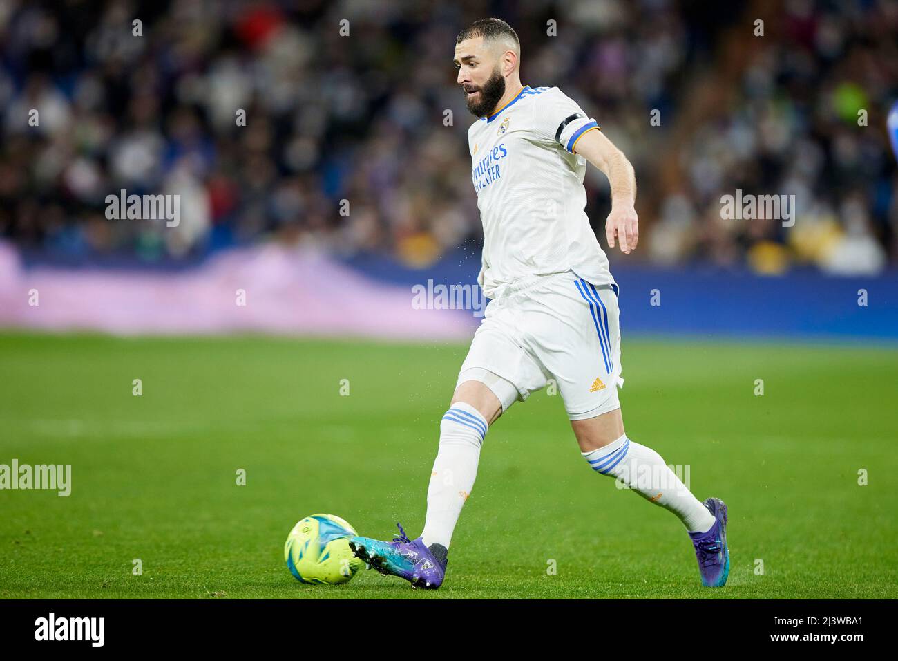 Karim Benzema of Real Madrid during the La Liga match between Real ...