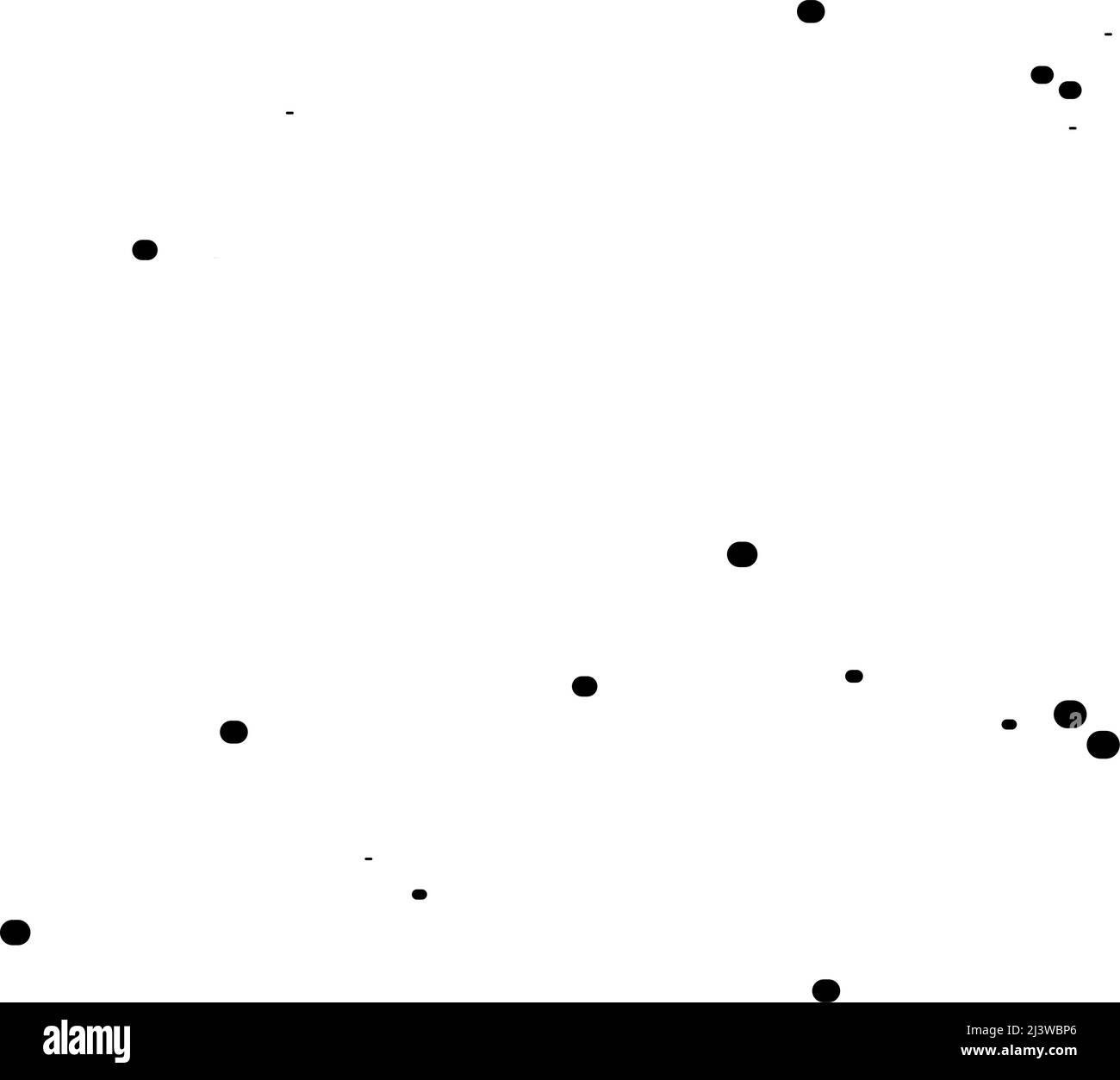 Random dots, circles pattern. Polka dots, pointillist, stippling ...