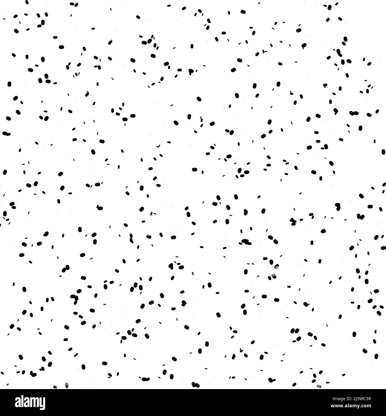 Random dots, circles pattern. Polka dots, pointillist, stippling ...
