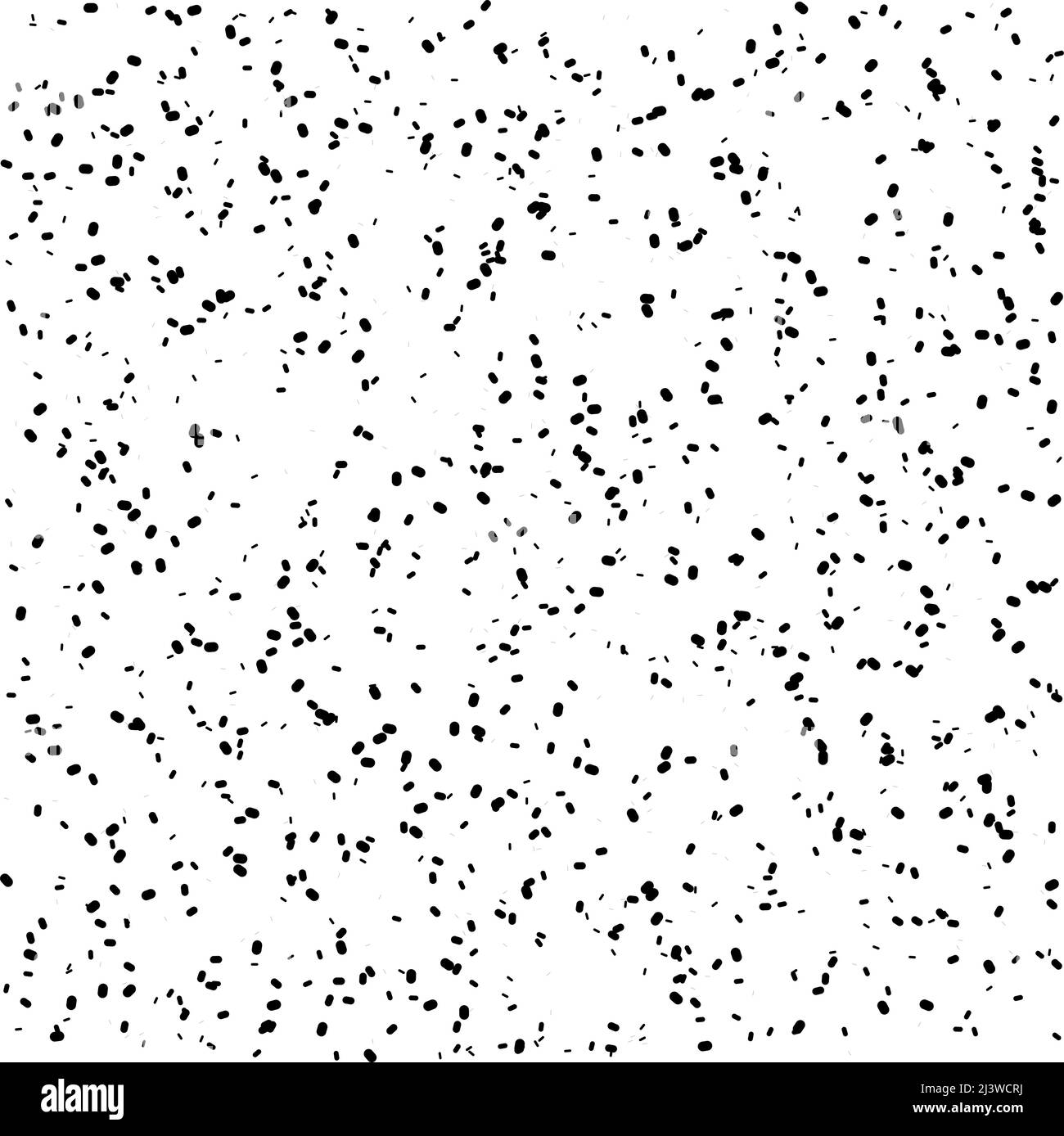 Random dots, circles pattern. Polka dots, pointillist, stippling ...
