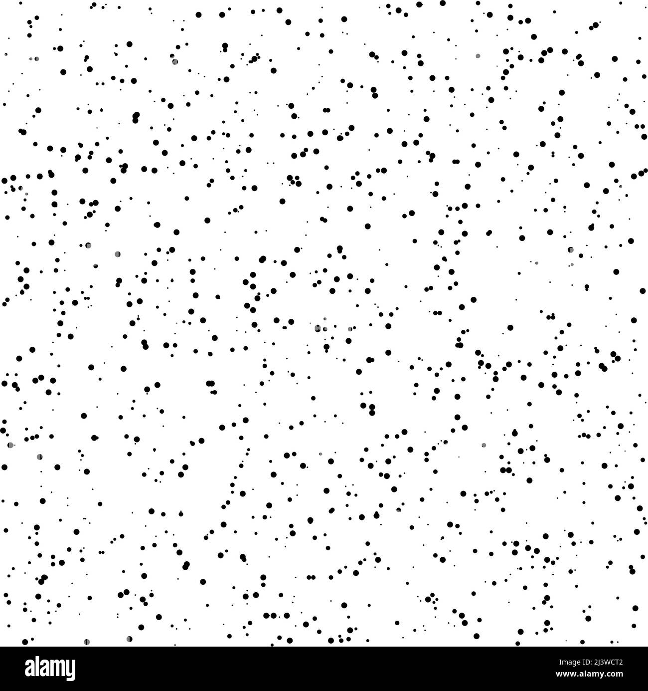 Random dots, circles pattern. Polka dots, pointillist, stippling ...