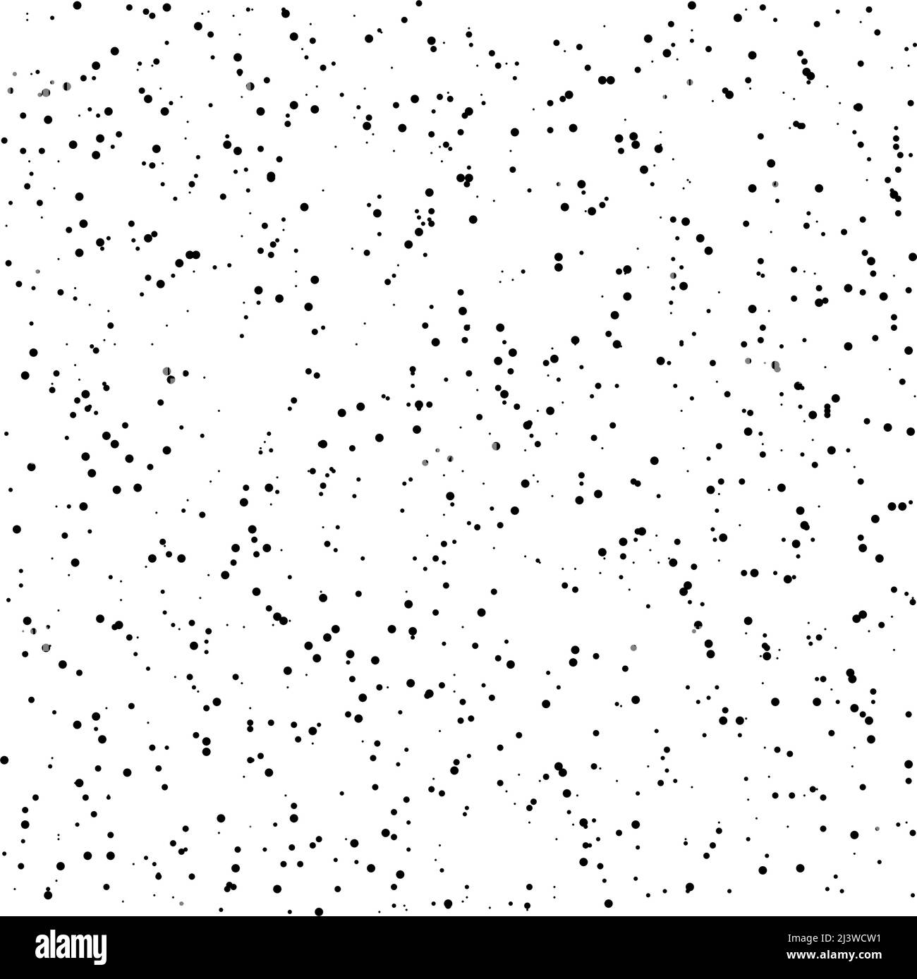 Random dots, circles pattern. Polka dots, pointillist, stippling ...