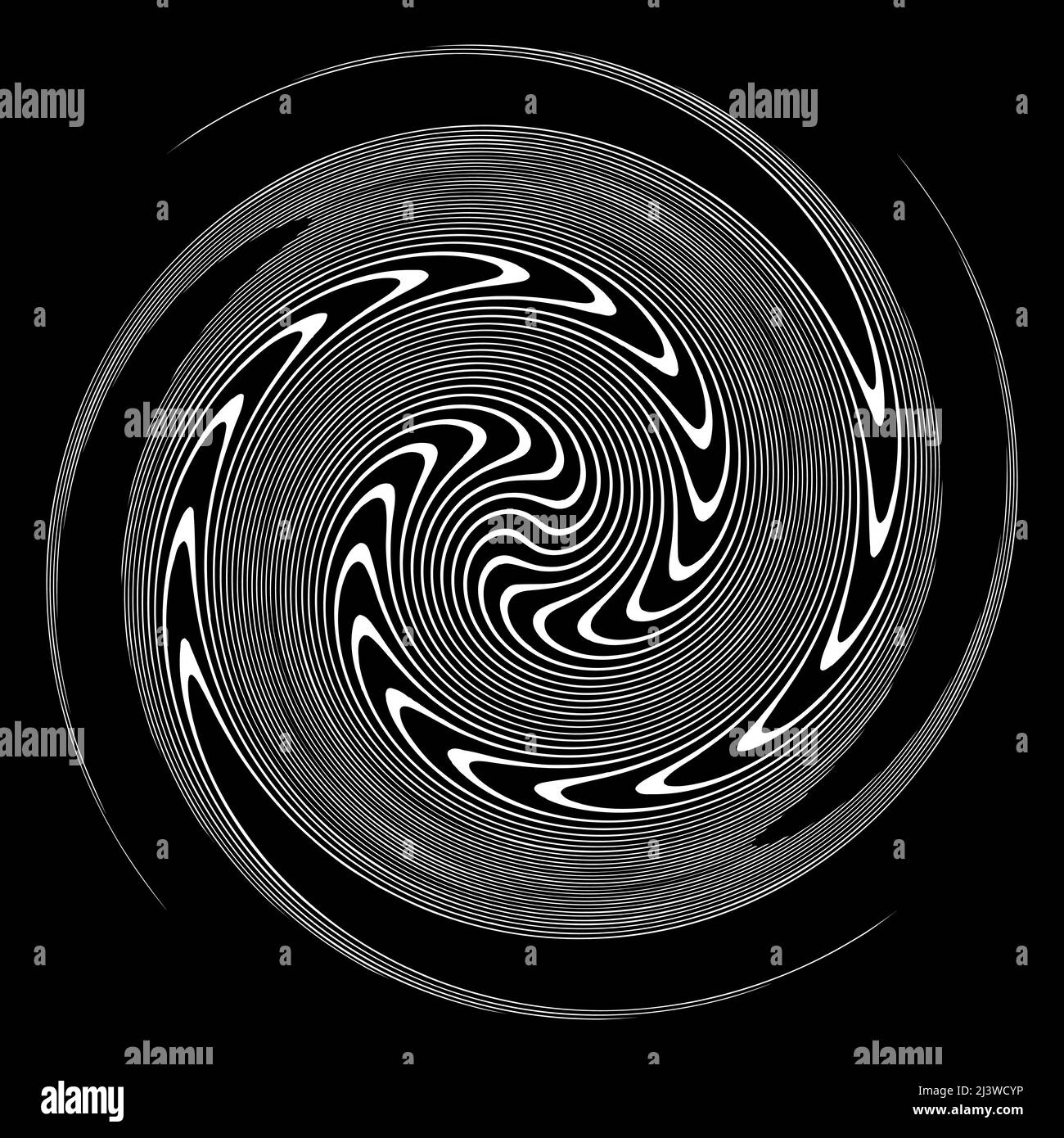Spiral, swirl, twirl element. Vortex, eddy, spire and helix vector ...