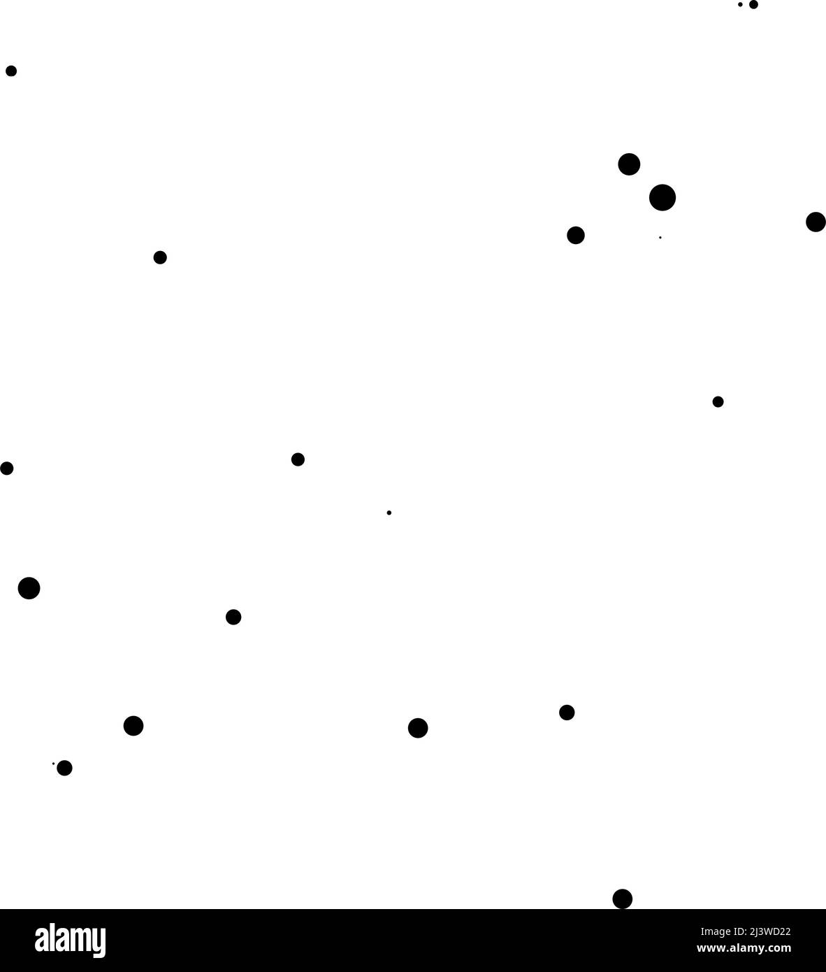 Random dots, circles pattern. Polka dots, pointillist, stippling ...