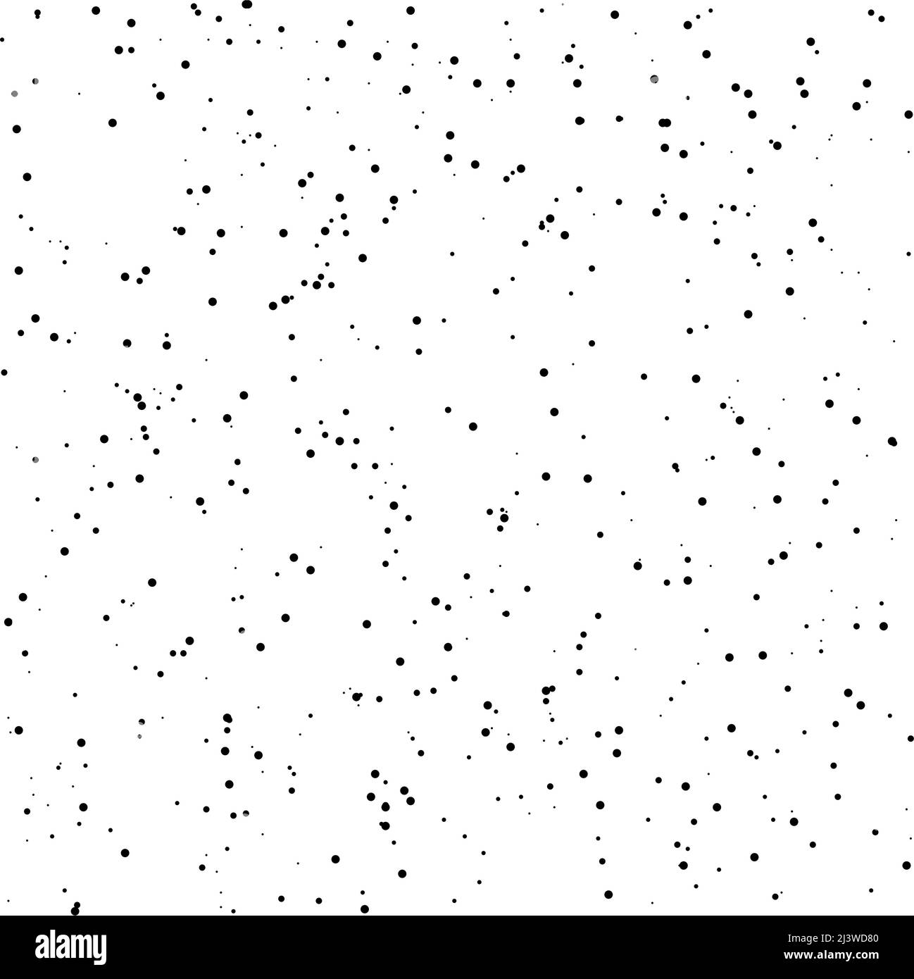 Random dots, circles pattern. Polka dots, pointillist, stippling ...