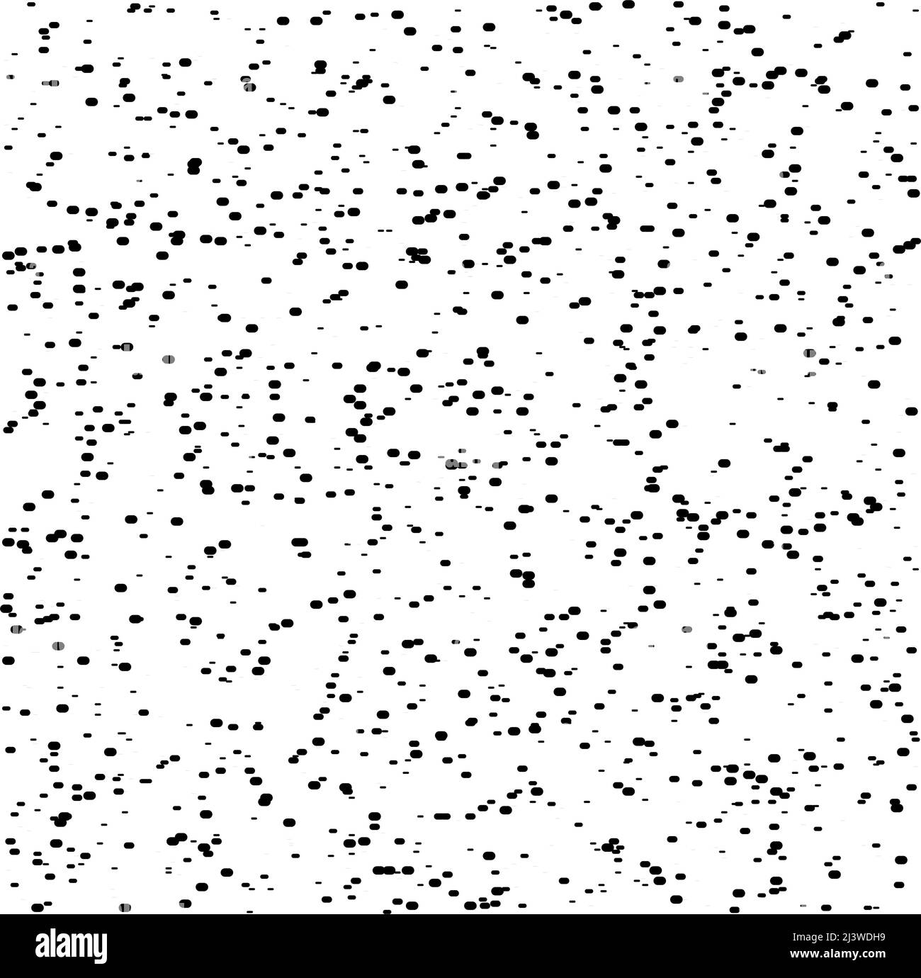 Random dots, circles pattern. Polka dots, pointillist, stippling ...