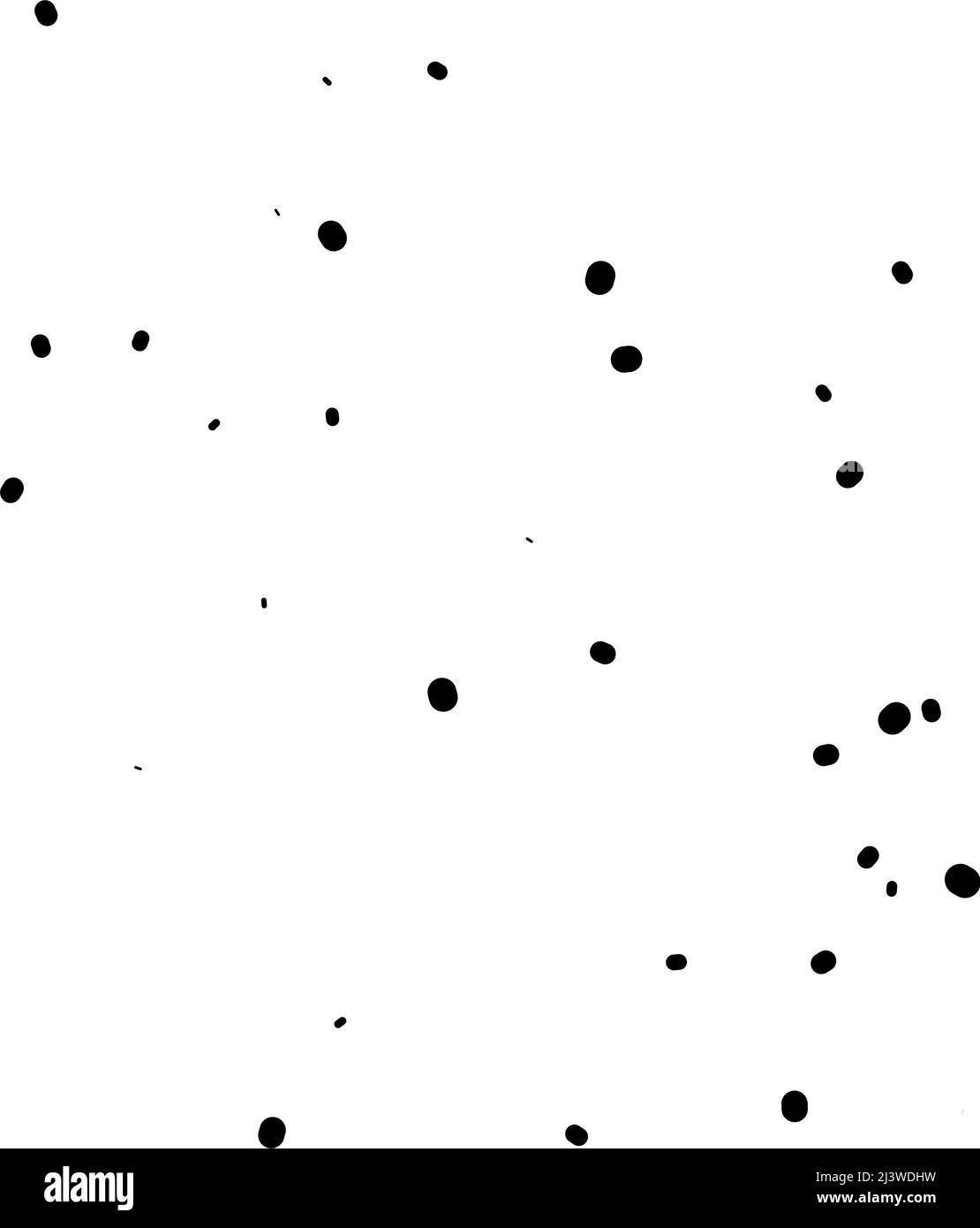 Random dots, circles pattern. Polka dots, pointillist, stippling ...