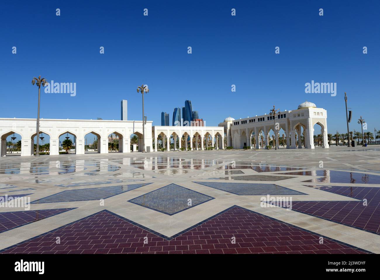 The beautiful Qasr Al Watan - Presidential palace in Abu Dhabi, UAE ...