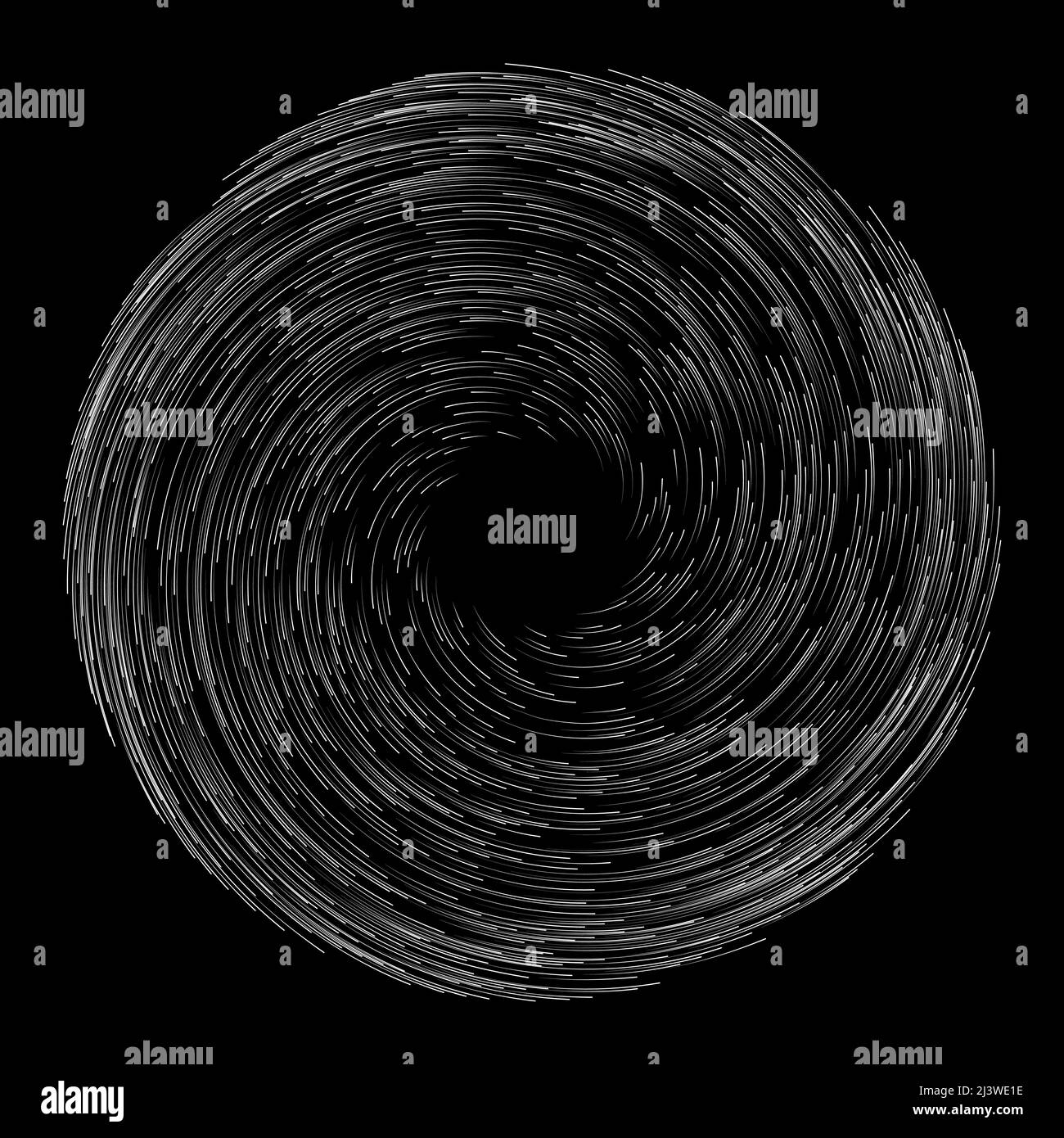 Spiral, swirl, twirl element. Vortex, eddy, spire and helix vector ...