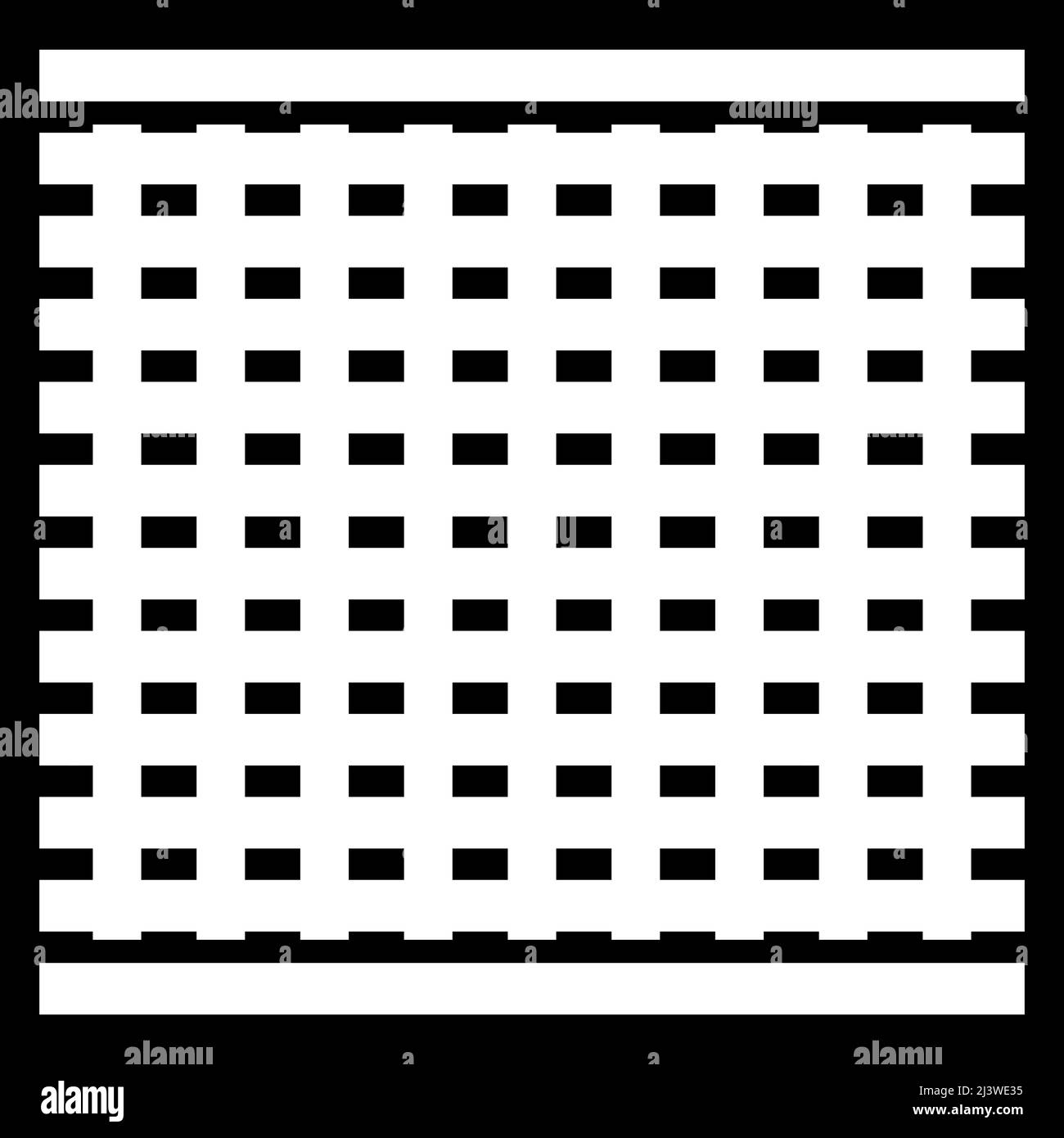 Rail, grating, grill lines grid, mesh pattern, texture element. Stock ...