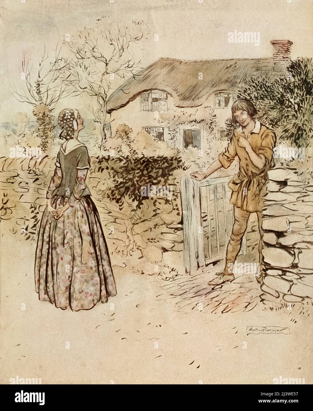 Arthur Rackham Flowers