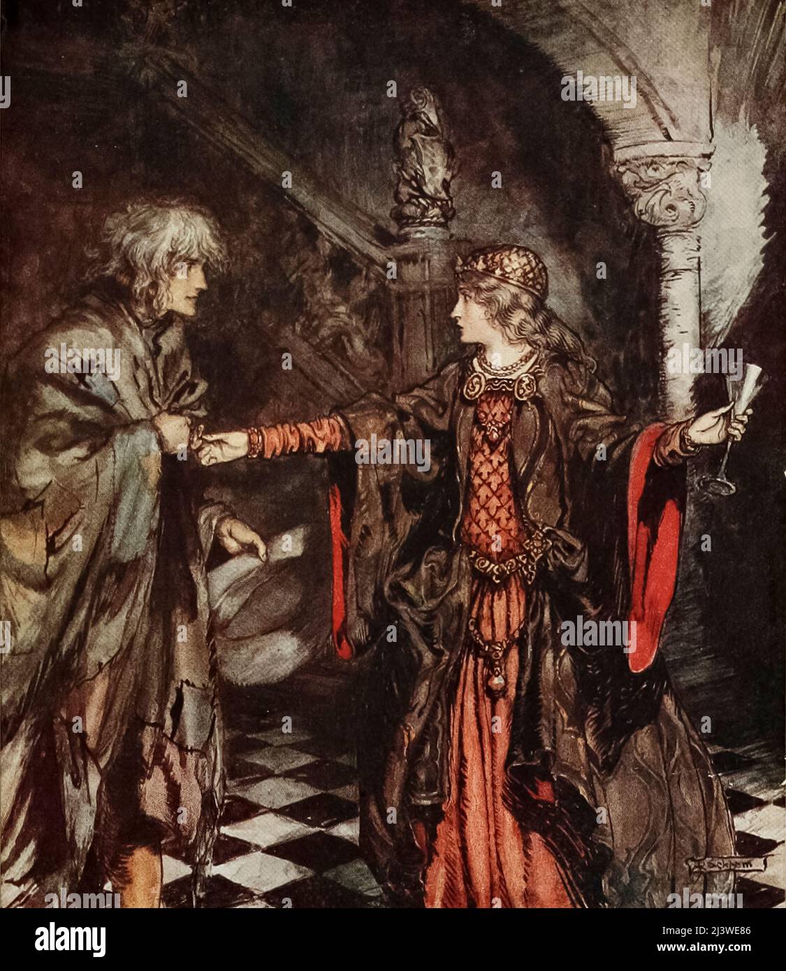 Medieval beggar hi-res stock photography and images - Alamy