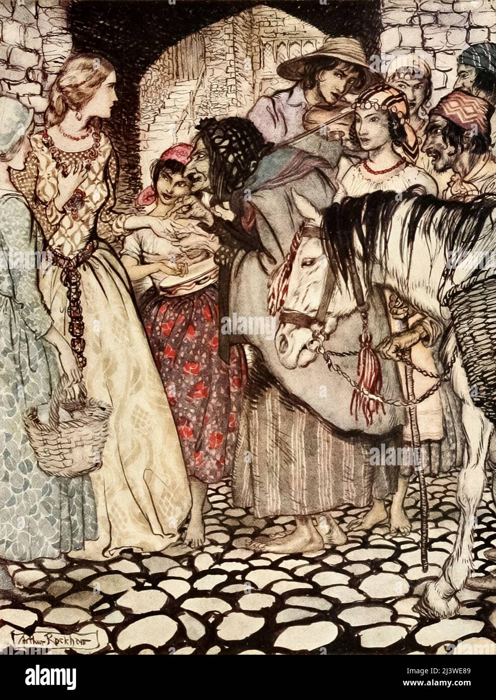 "The Raggle Taggle Gypsy" is a traditional folk song that originated as ...