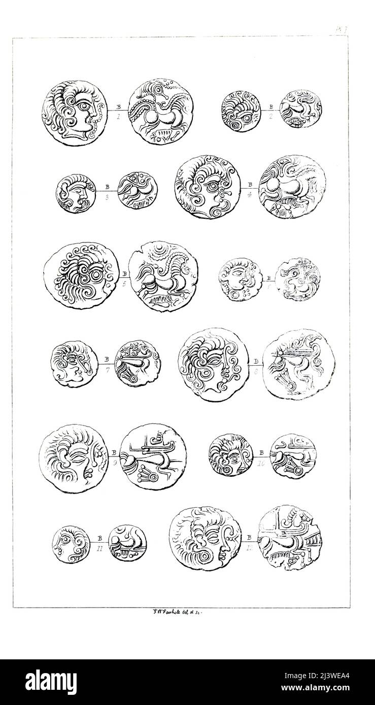 The coins of the ancient britons hi-res stock photography and images ...
