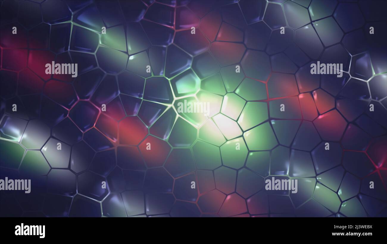 Colorful Moving Bubbles Background