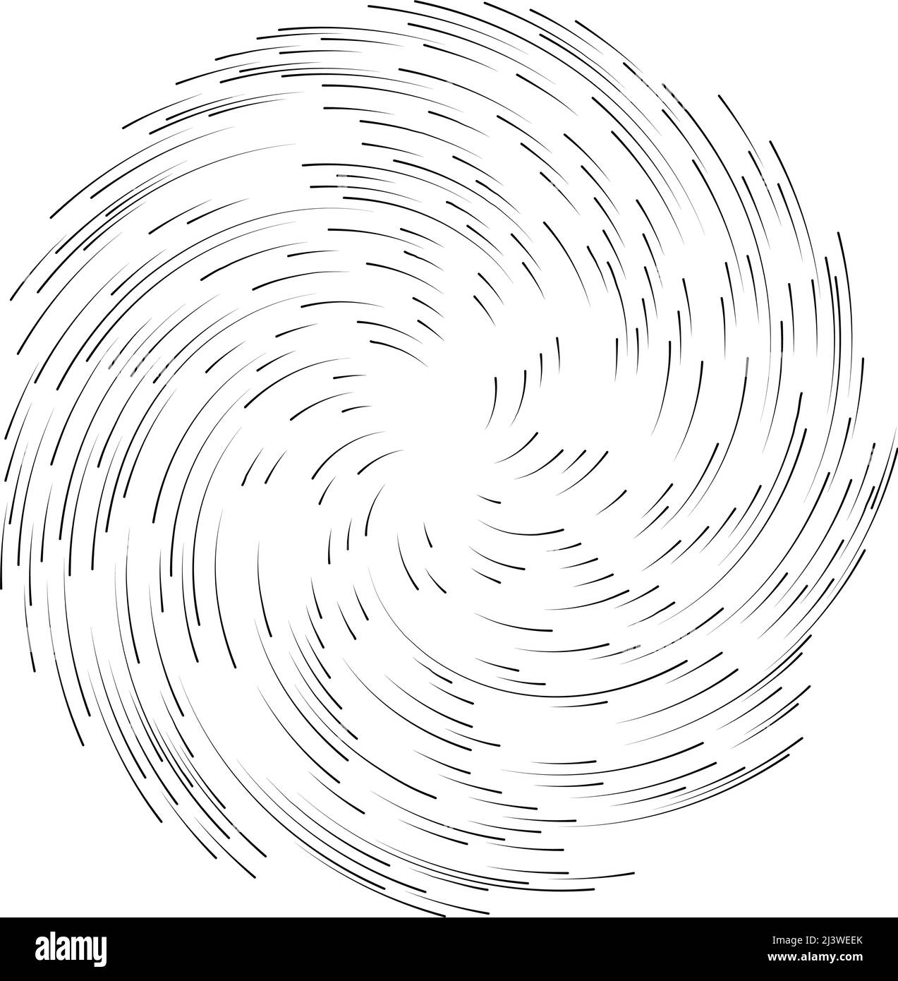 Spiral, swirl, twirl element. Vortex, eddy, spire and helix vector ...