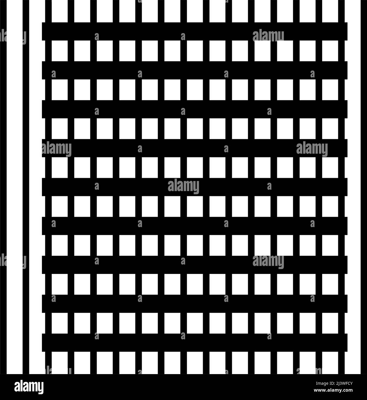 Rail, grating, grill lines grid, mesh pattern, texture element. Stock ...