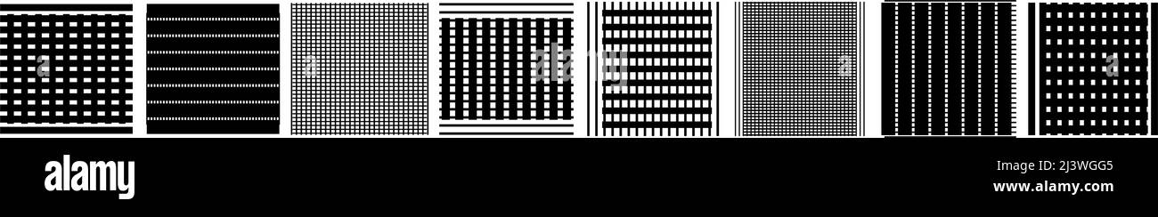 Rail, grating, grill lines grid, mesh pattern, texture element. Stock ...