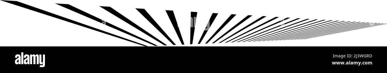 3d dynamic lines, stipes in perspective vanishing, diminishing into ...