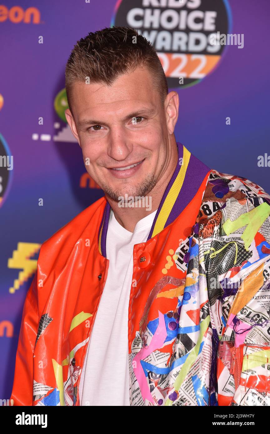 Rob gronkowski nickelodeon kids choice hi-res stock photography and ...