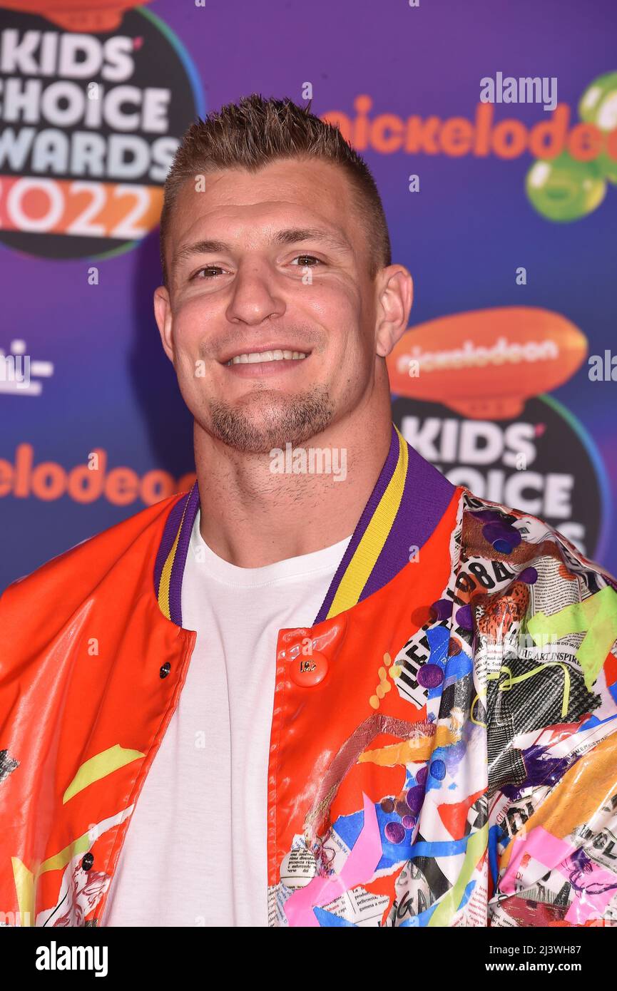 Rob gronkowski nickelodeon kids choice hi-res stock photography and ...