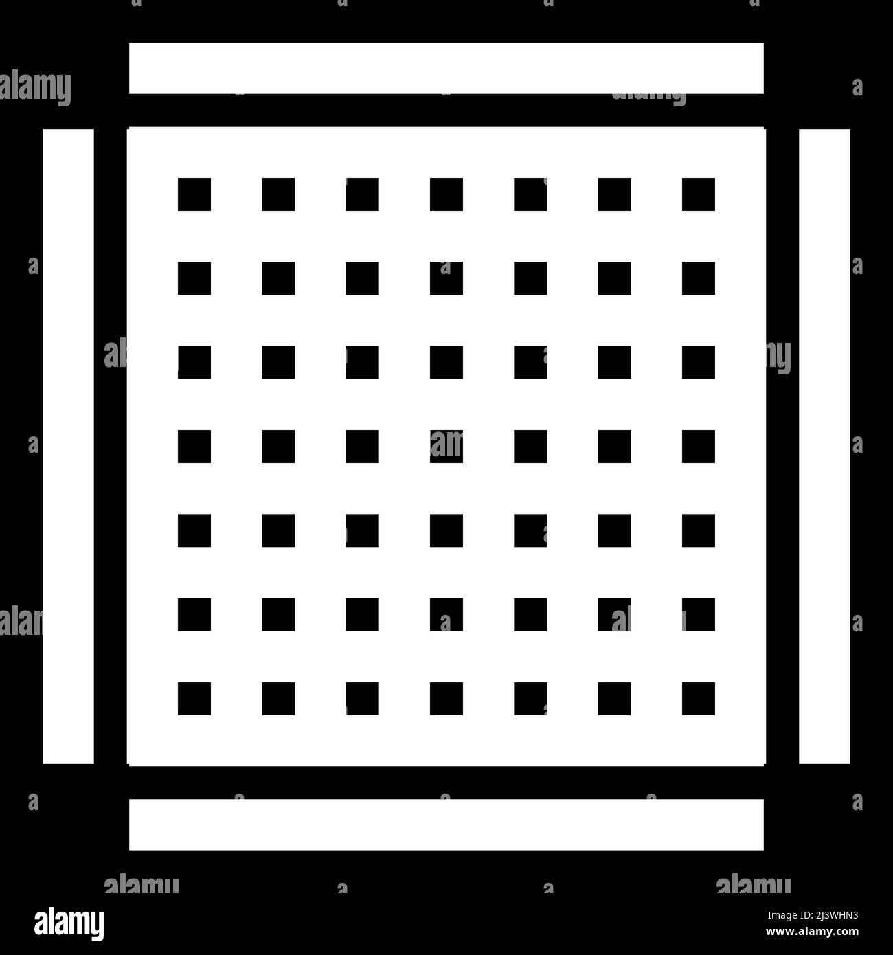 Rail, grating, grill lines grid, mesh pattern, texture element. Stock ...