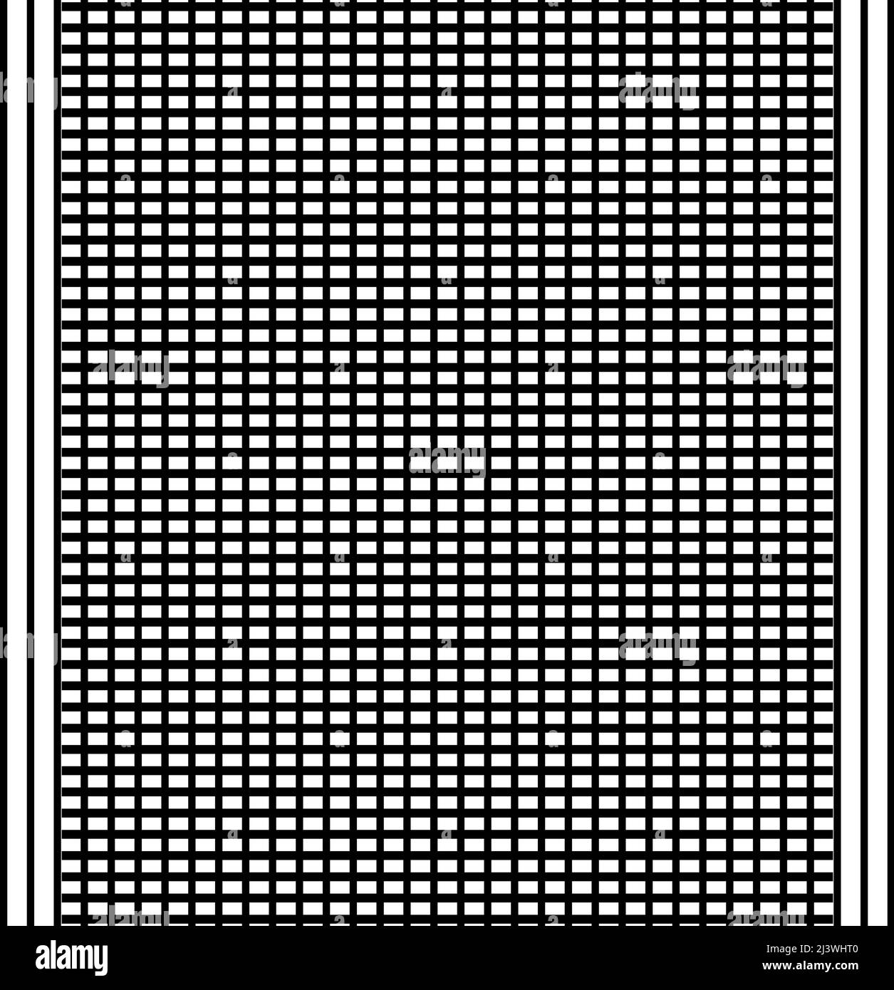 Rail, grating, grill lines grid, mesh pattern, texture element. Stock ...