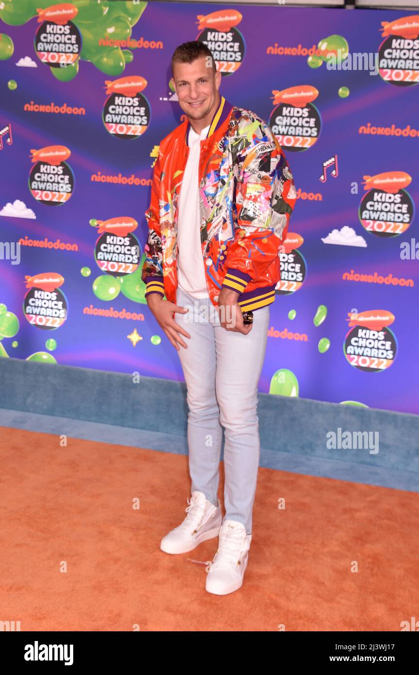 Rob gronkowski nickelodeon kids choice hi-res stock photography and ...