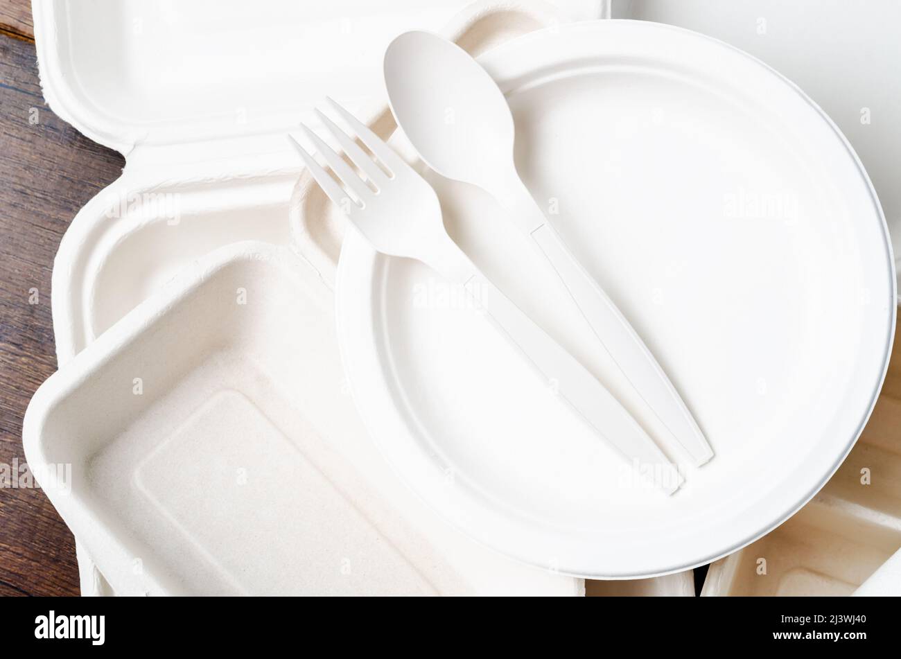 Eco friendly biodegradable paper disposable for packaging food on ...