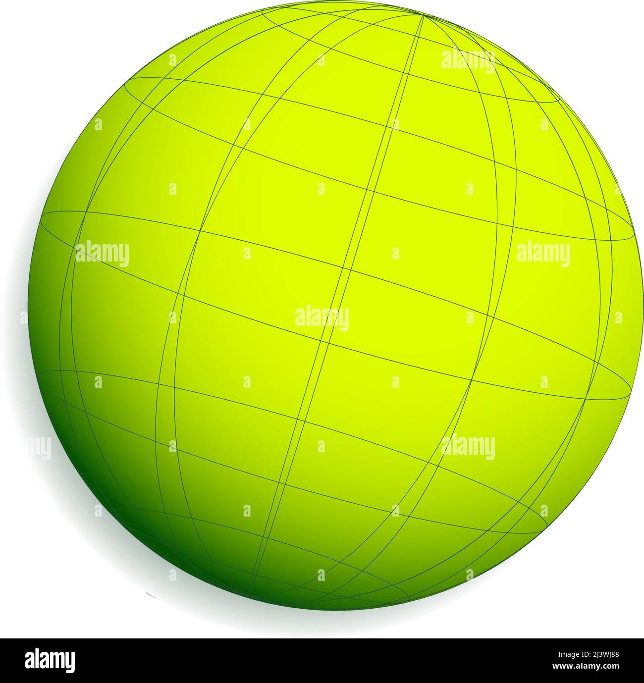 Wireframe, grid, mesh sphere, globe, ball vector illustration. Stock ...