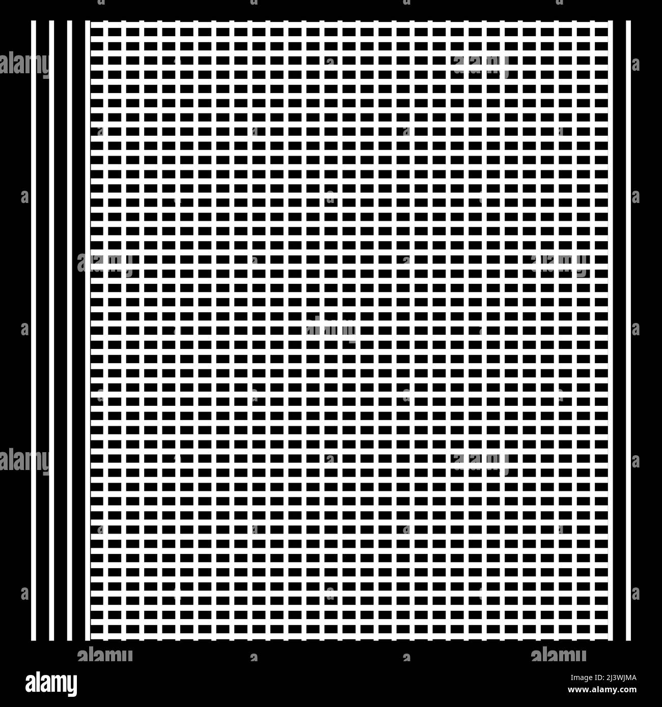 Rail, grating, grill lines grid, mesh pattern, texture element. Stock ...