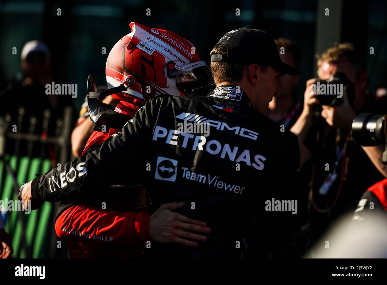 Melbourne, Australia. 10th Apr, 2022. #16 Charles Leclerc (MCO ...