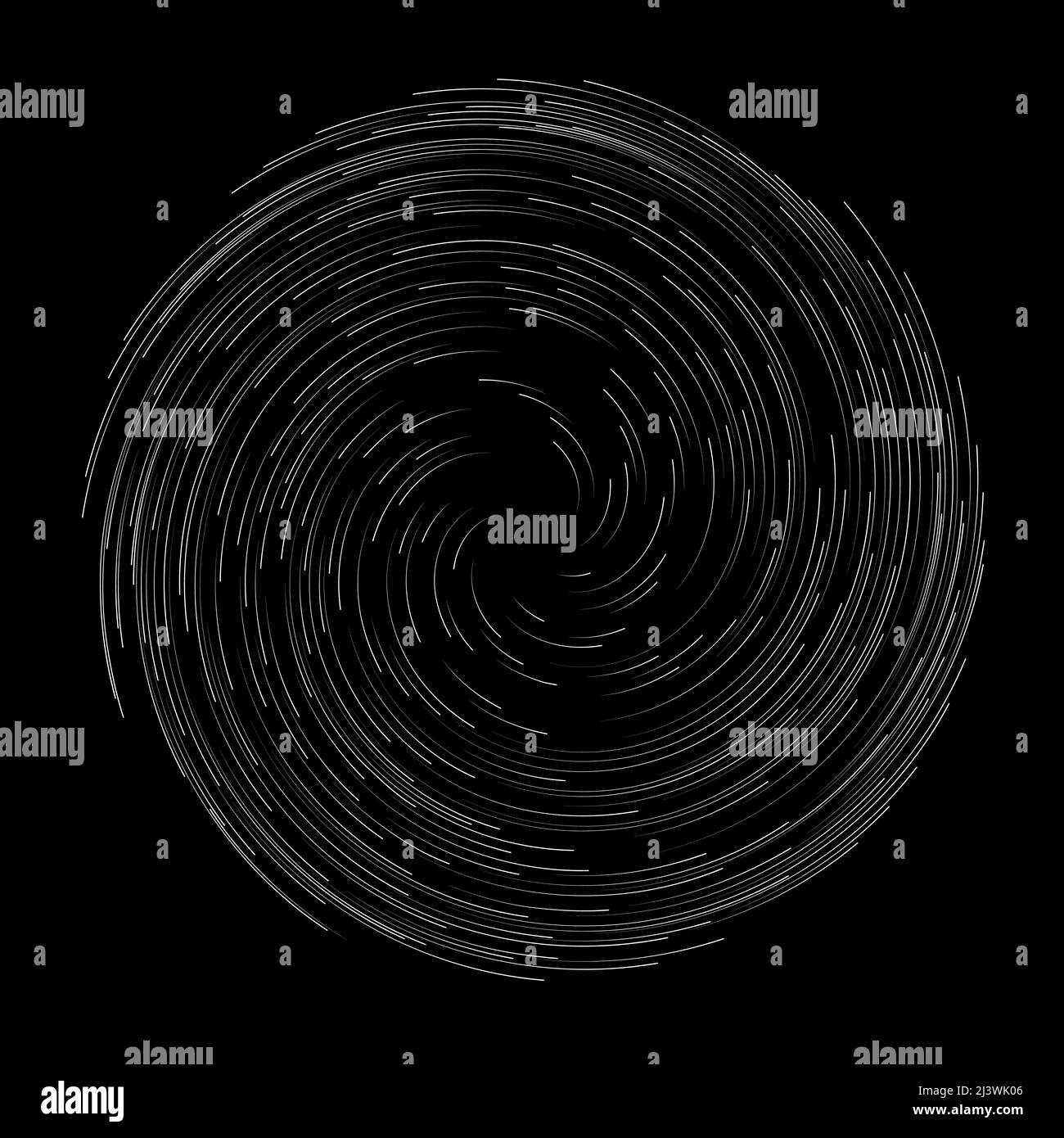 Spiral, swirl, twirl element. Vortex, eddy, spire and helix vector ...