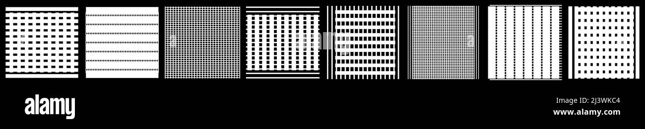 Rail, grating, grill lines grid, mesh pattern, texture element. Stock ...