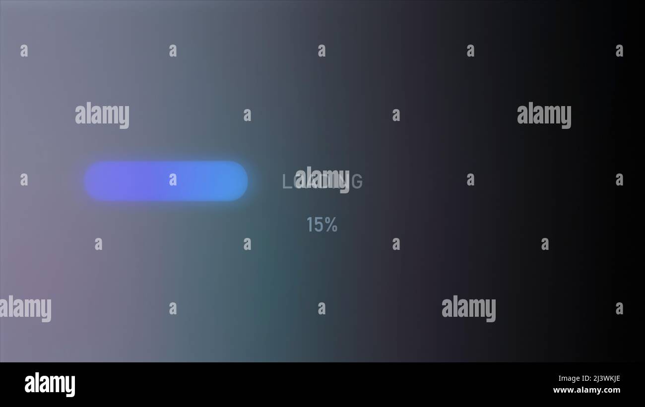 4k loading screen web tech hi-res stock photography and images - Alamy
