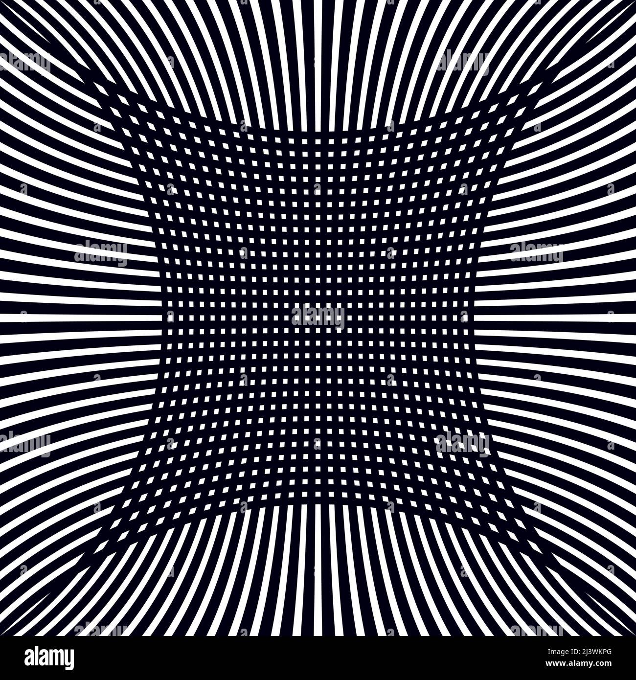 Crossing, intersecting lines abstract geometric vector pattern, texture ...