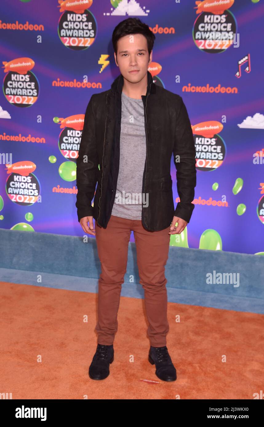 Santa Monica, Ca. 9th Apr, 2022. Nathan Kress at the 2022 Nickelodeon ...