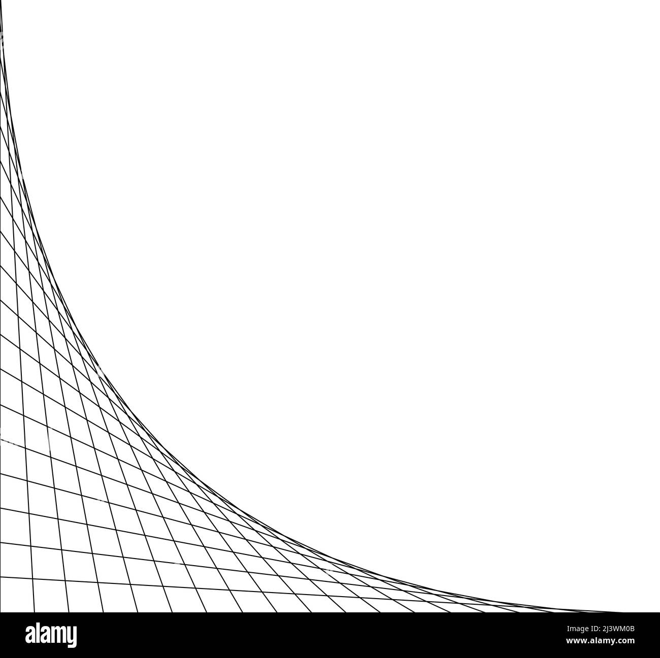 Netting, intersecting lines grid, mesh corners vector pattern, texture ...