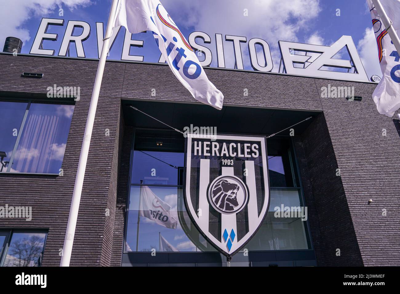 Almelo - Erve Asito Stadium before the match between Heracles Almelo v ...