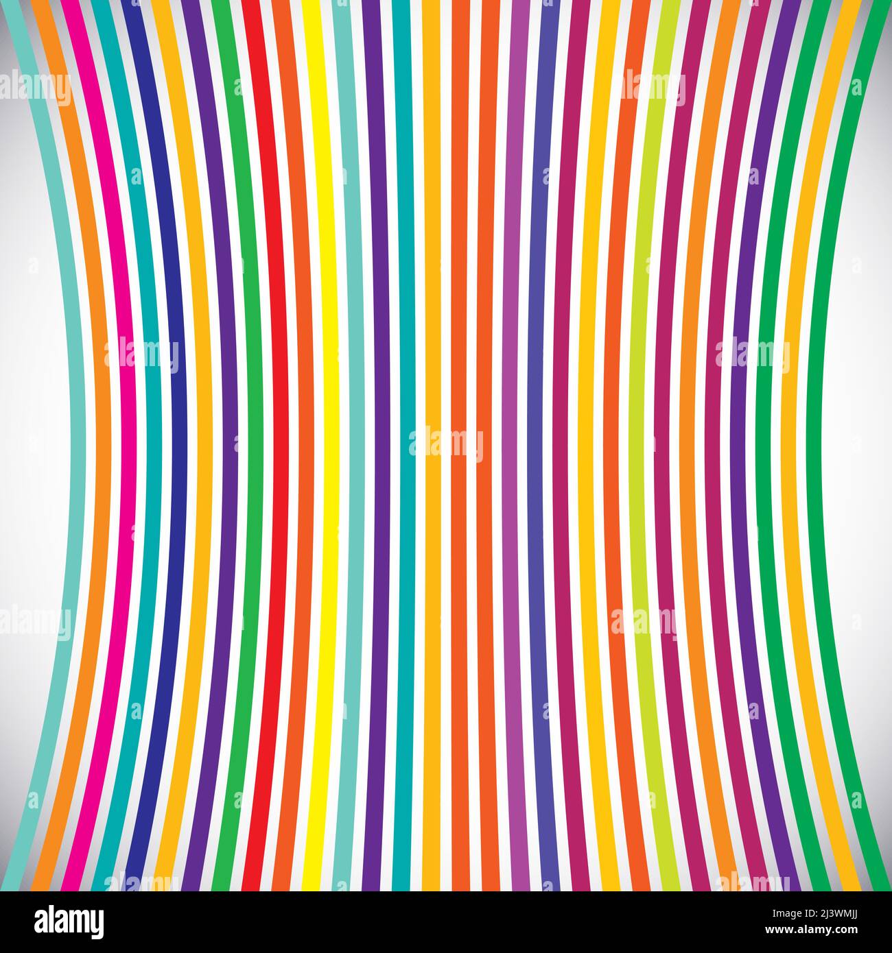 Distorted, deformed lines and stripes vector element. Stock vector ...