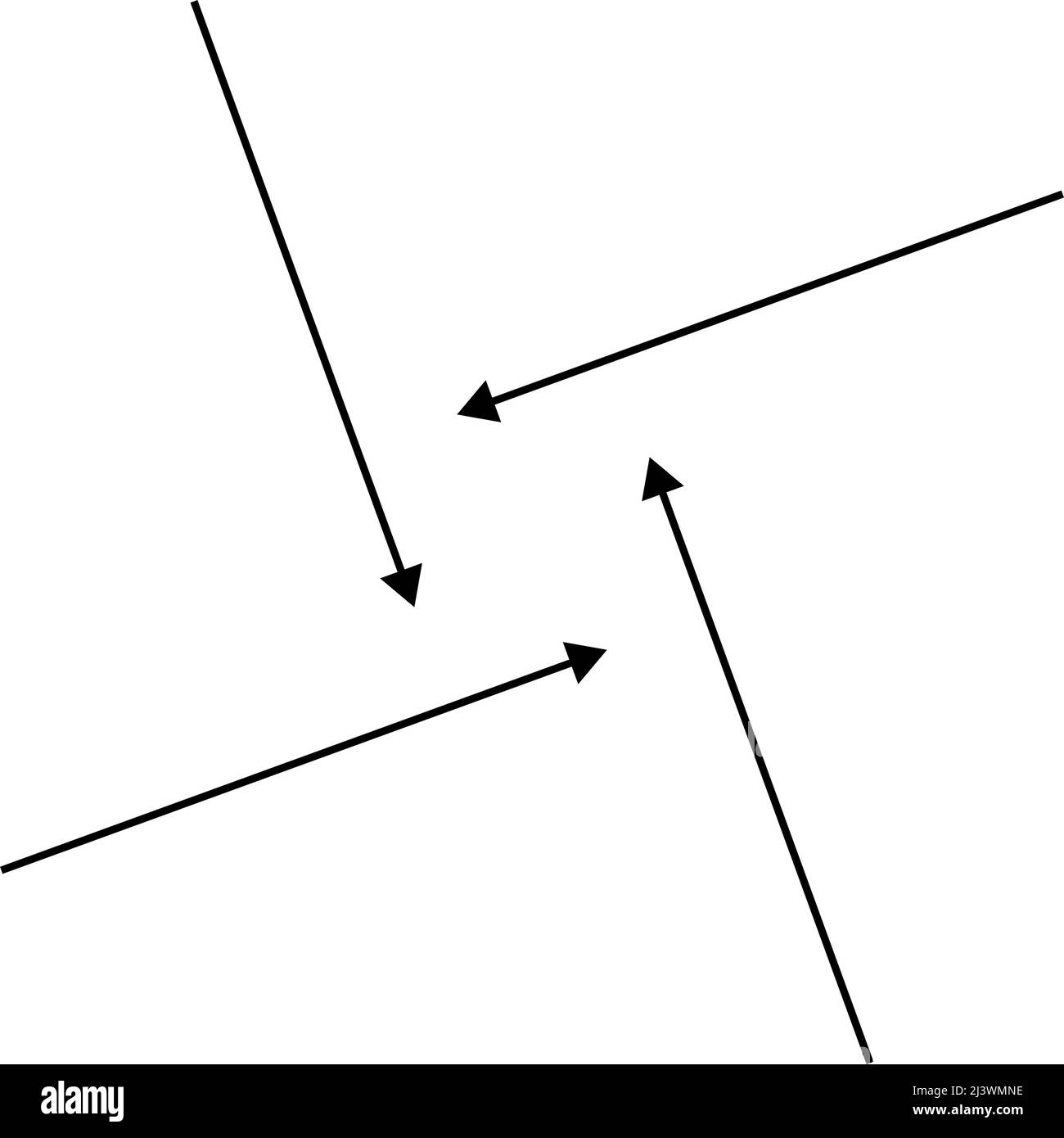 Curve inward Stock Vector Images - Alamy