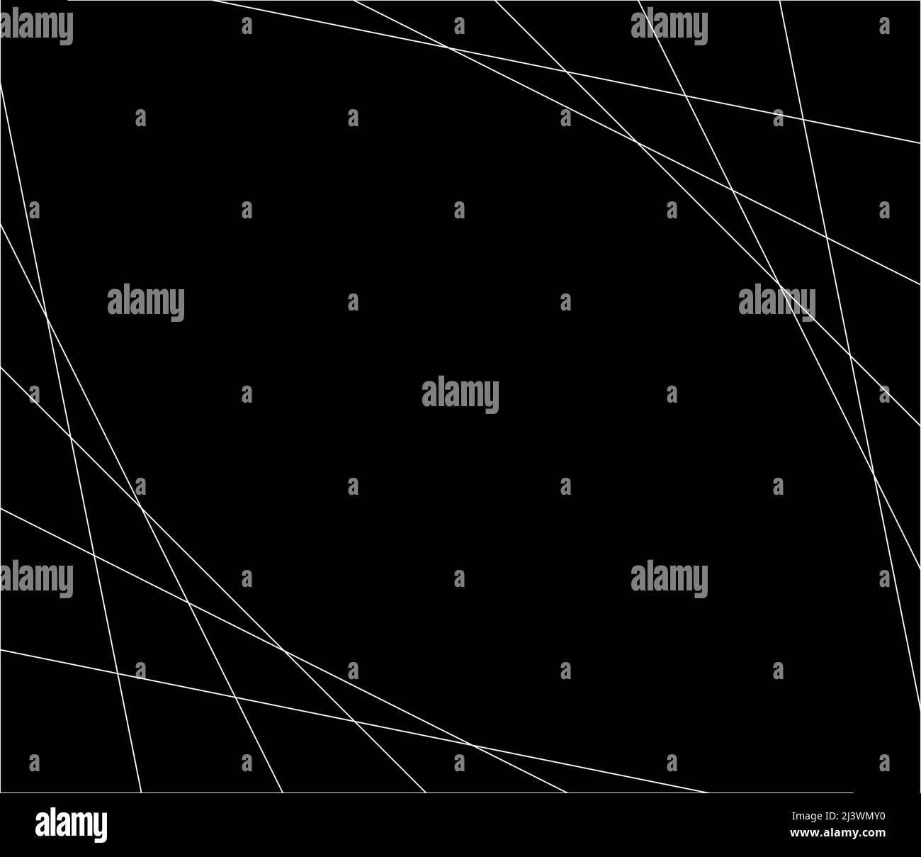Netting, intersecting lines grid, mesh corners vector pattern, texture ...