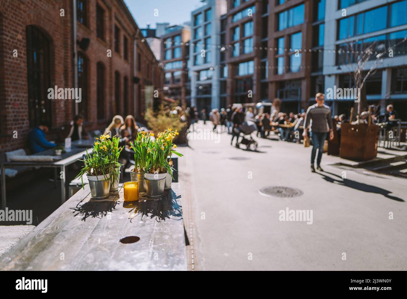 Restaurant sidewalk restaurants manhattan hi-res stock photography and ...