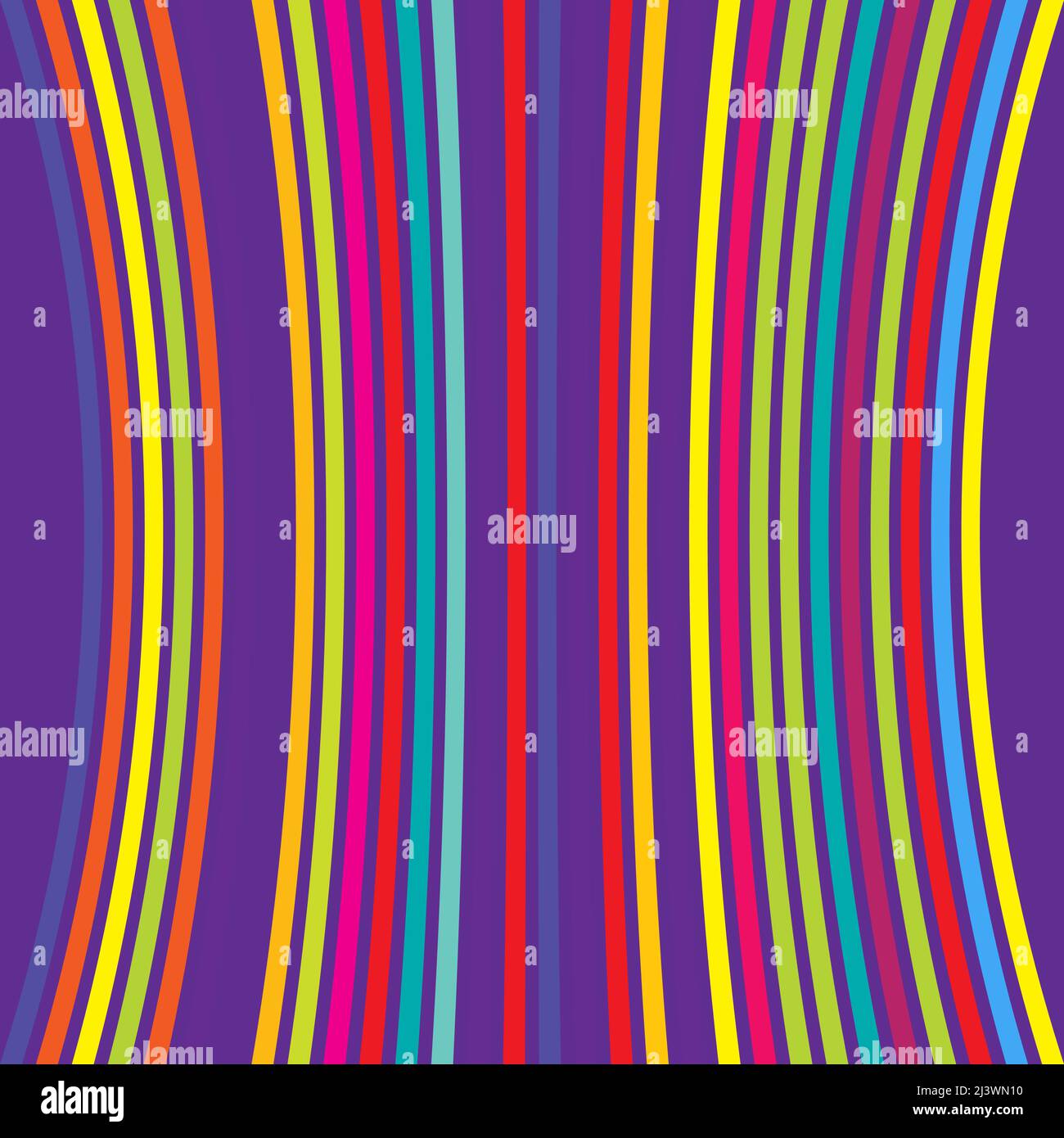 Distorted, deformed lines and stripes vector element. Stock vector ...