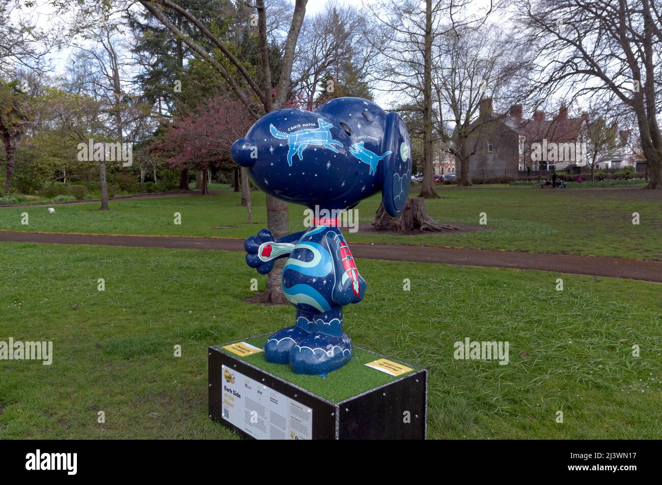 Snoopy created by Rachel Hall. Bark Side of The Moon.Thompson's Park ...
