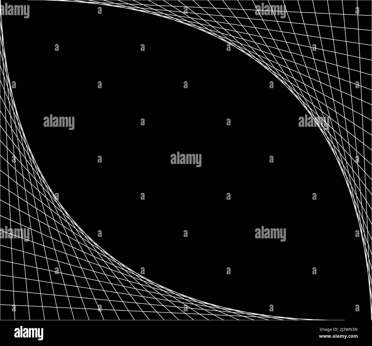 Netting, intersecting lines grid, mesh corners vector pattern, texture and background. Stock ...