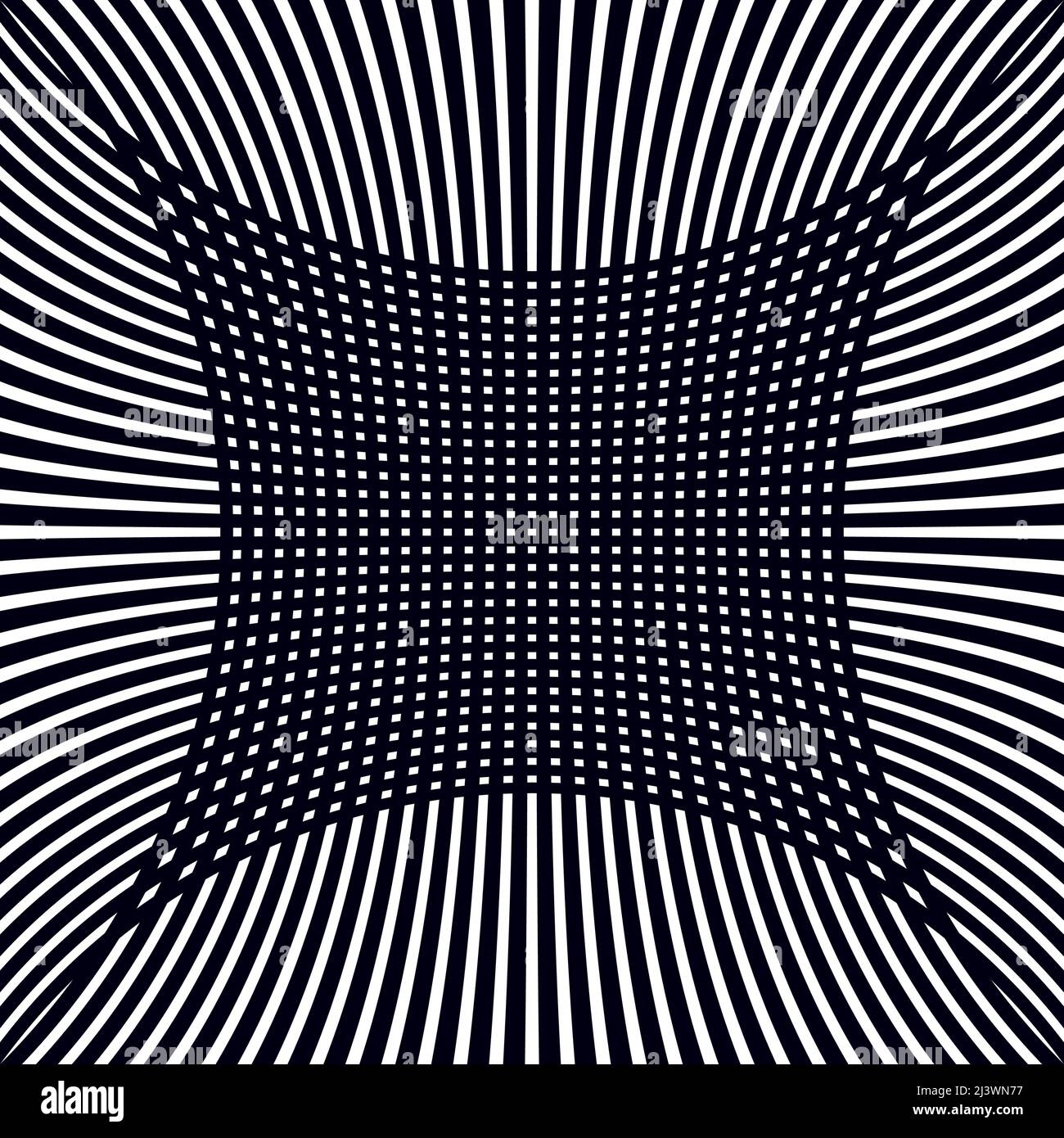 Crossing, intersecting lines abstract geometric vector pattern, texture ...