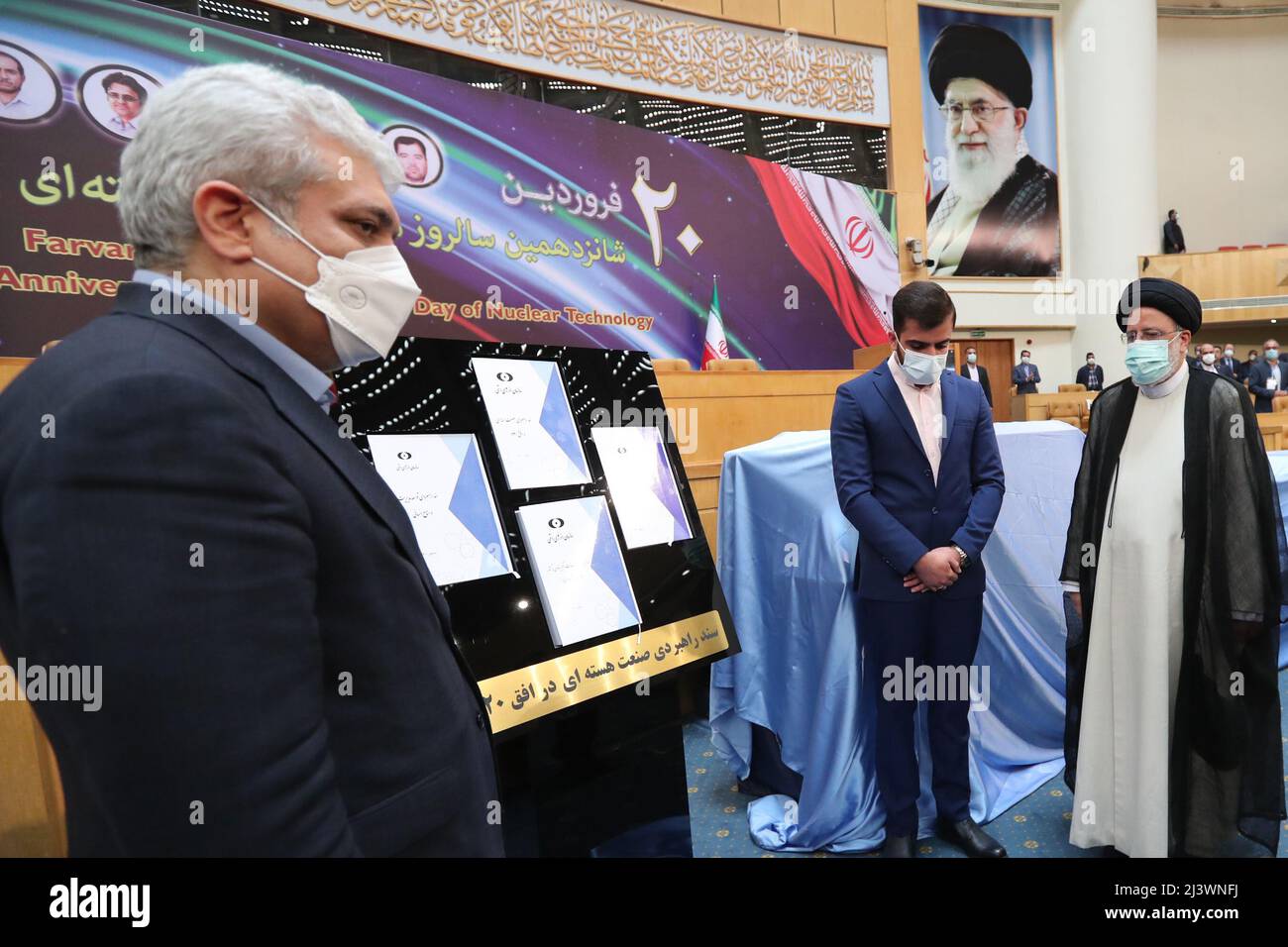 Tehran, Tehran, Iran. 9th Apr, 2022. A handout picture provided by the ...